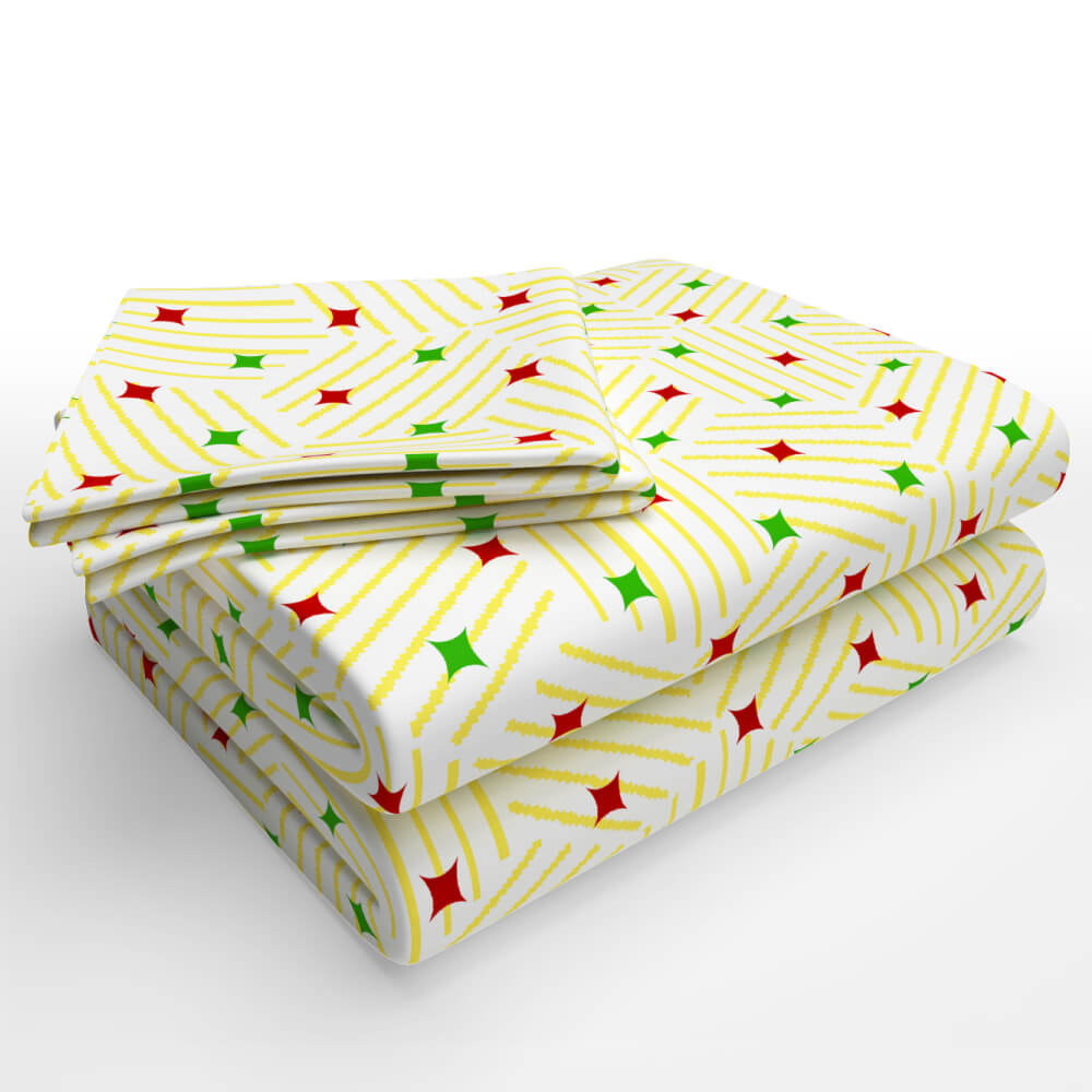 Buy online Cotton Cream King Size Double Bedsheet from Bed